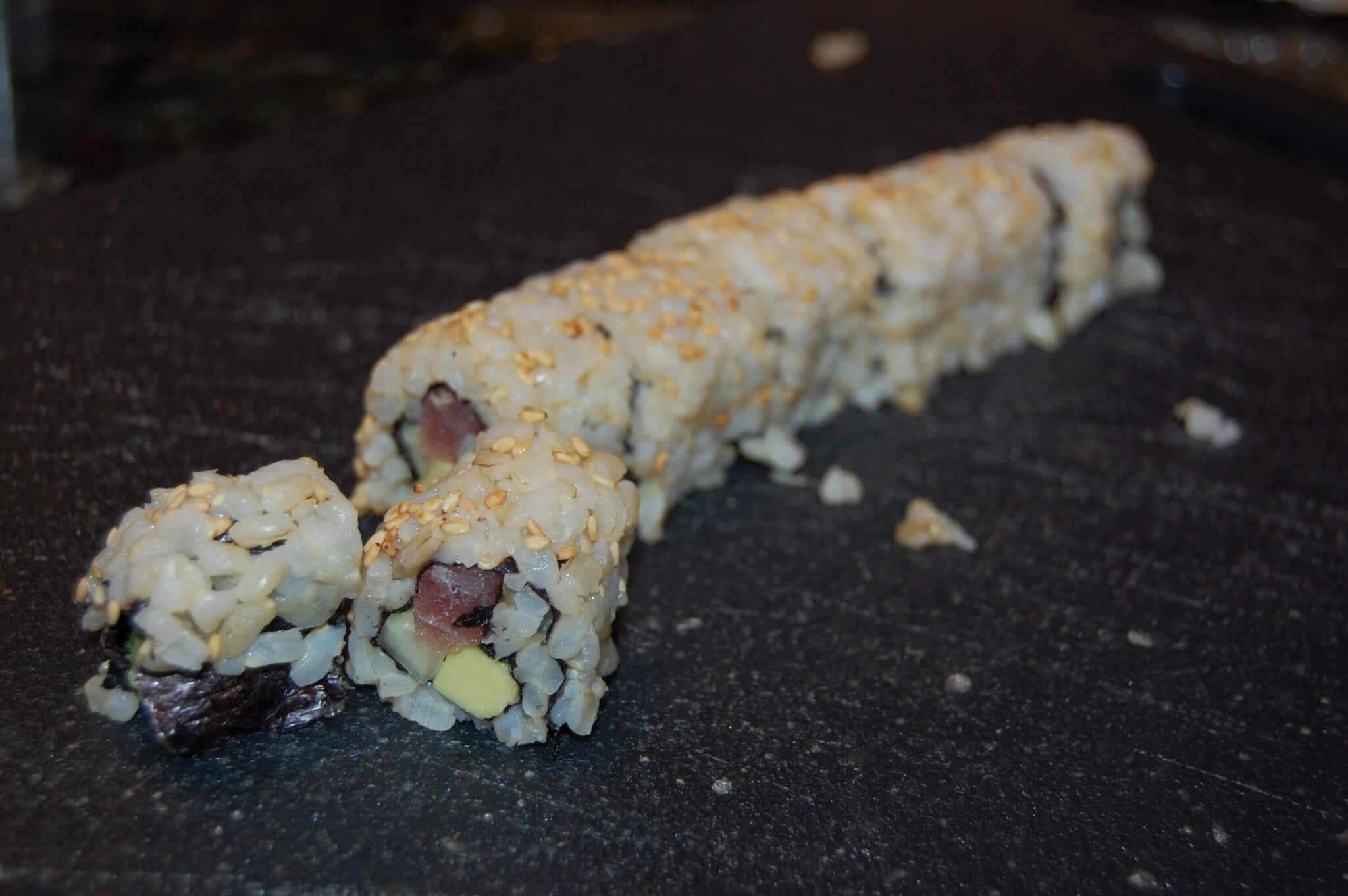 Homemade Sushi (with brown rice) - 100 Days of Real Food