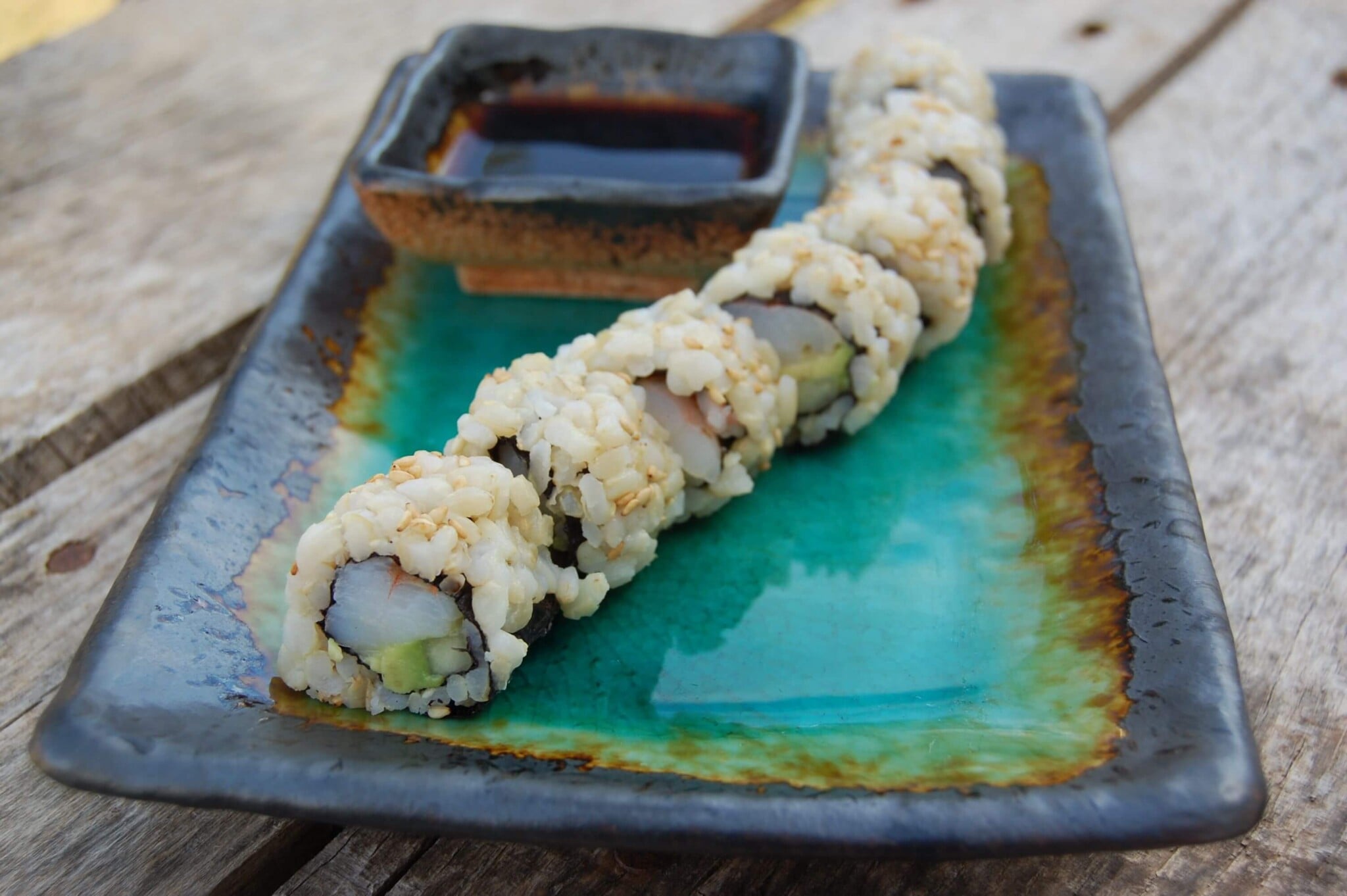 Homemade Sushi (with brown rice) - 100 Days of Real Food