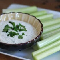 Homemade Ranch Dip Recipe ⋆ 100 Days of Real Food