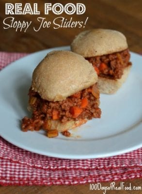 Easy Homemade Sloppy Joes Recipe ⋆ 100 Days of Real Food