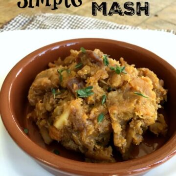Simple Veggie Mash Recipe ⋆ 100 Days of Real Food