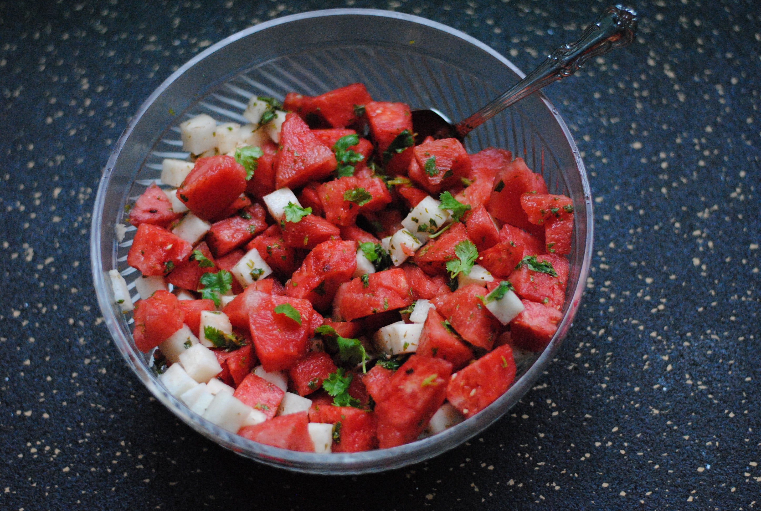 Mexican Watermelon Salad (+ fun facts about watermelon) ⋆ 100 Days of ...