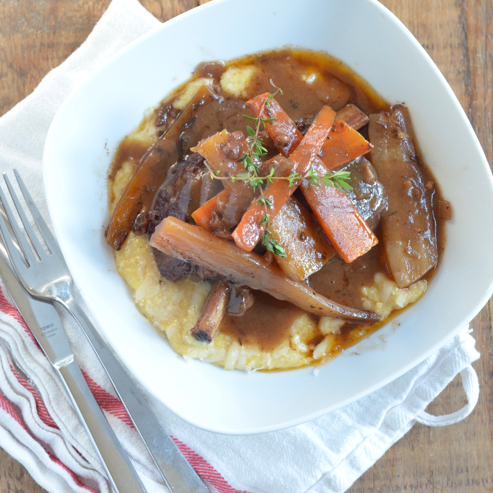 Slow Cooker Braised Short Ribs ⋆ 100 Days of Real Food