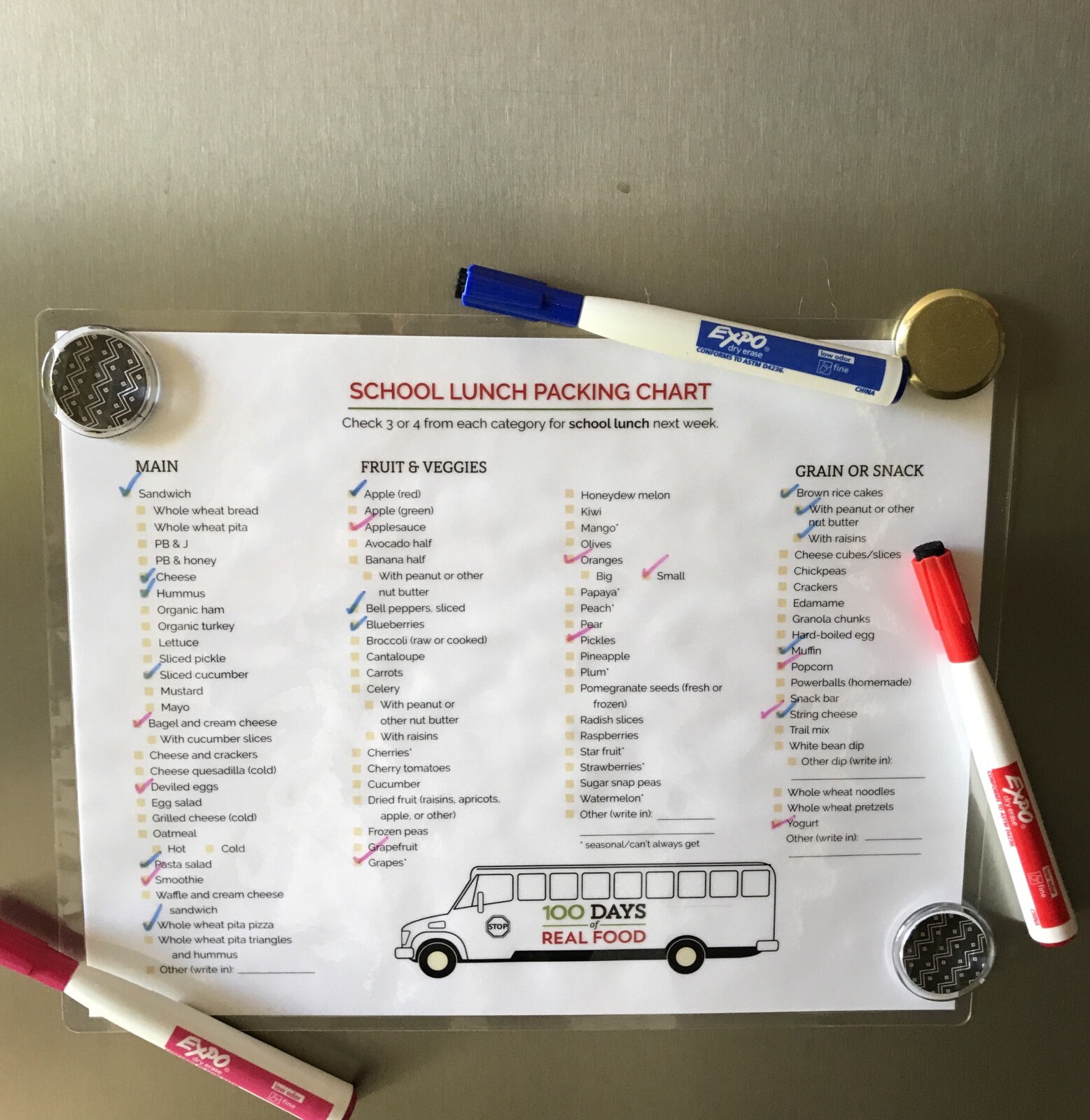 360+ Healthy School Lunch Ideas ⋆ 100 Days of Real Food