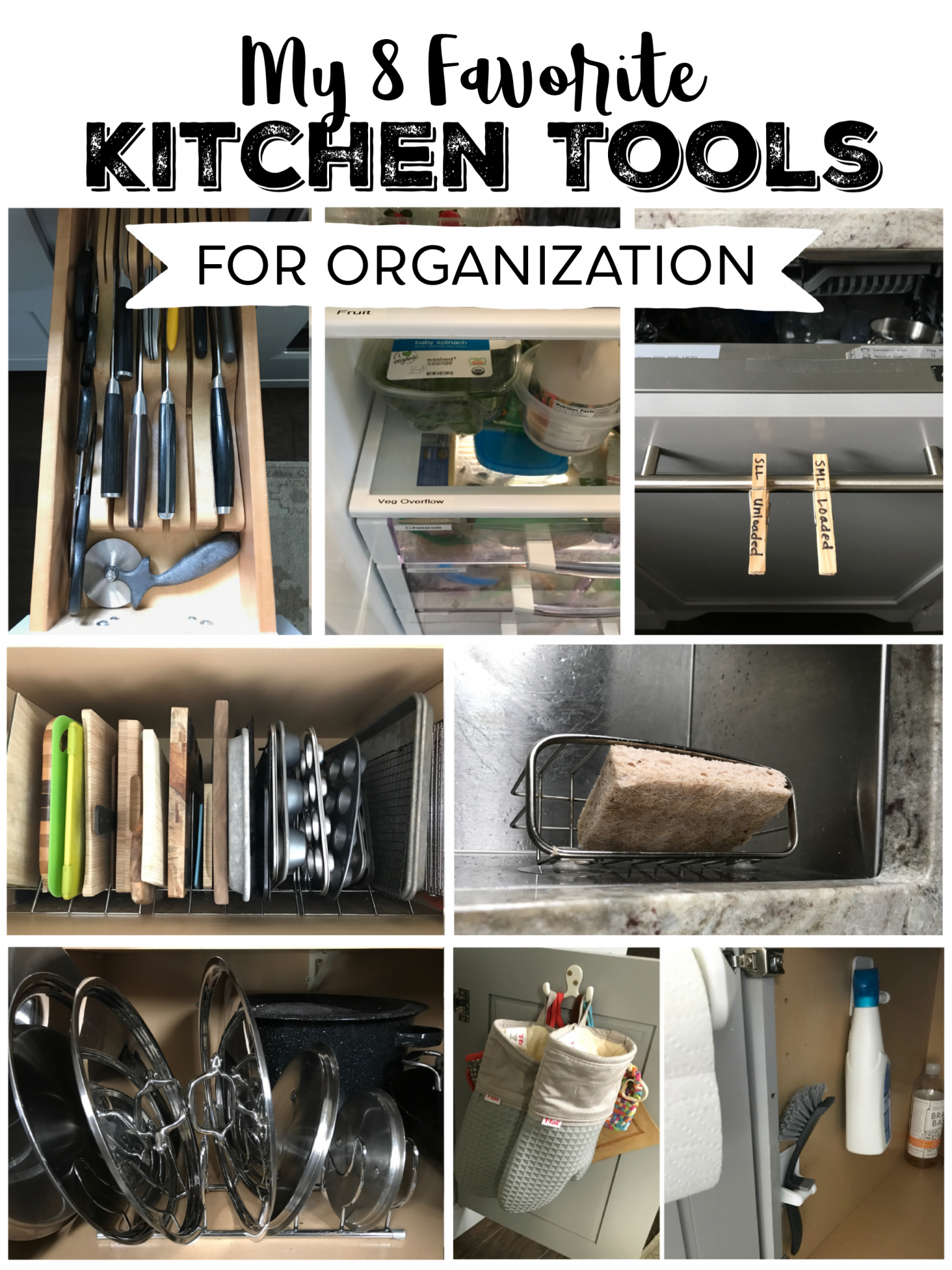 8 Kitchen Organization Ideas