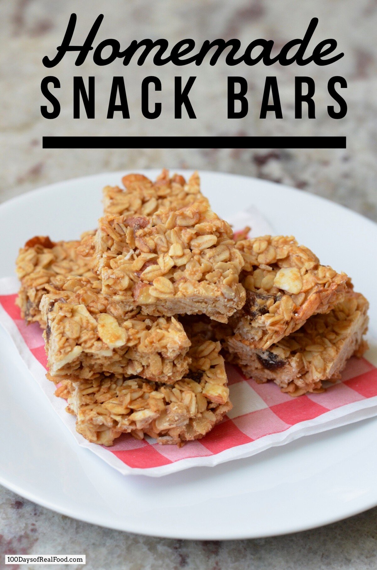 Homemade Snack Bars (Dairy-Free) ⋆ 100 Days of Real Food Homemade Snack Bars (Dairy-Free) ⋆ 100 Days of Real Food