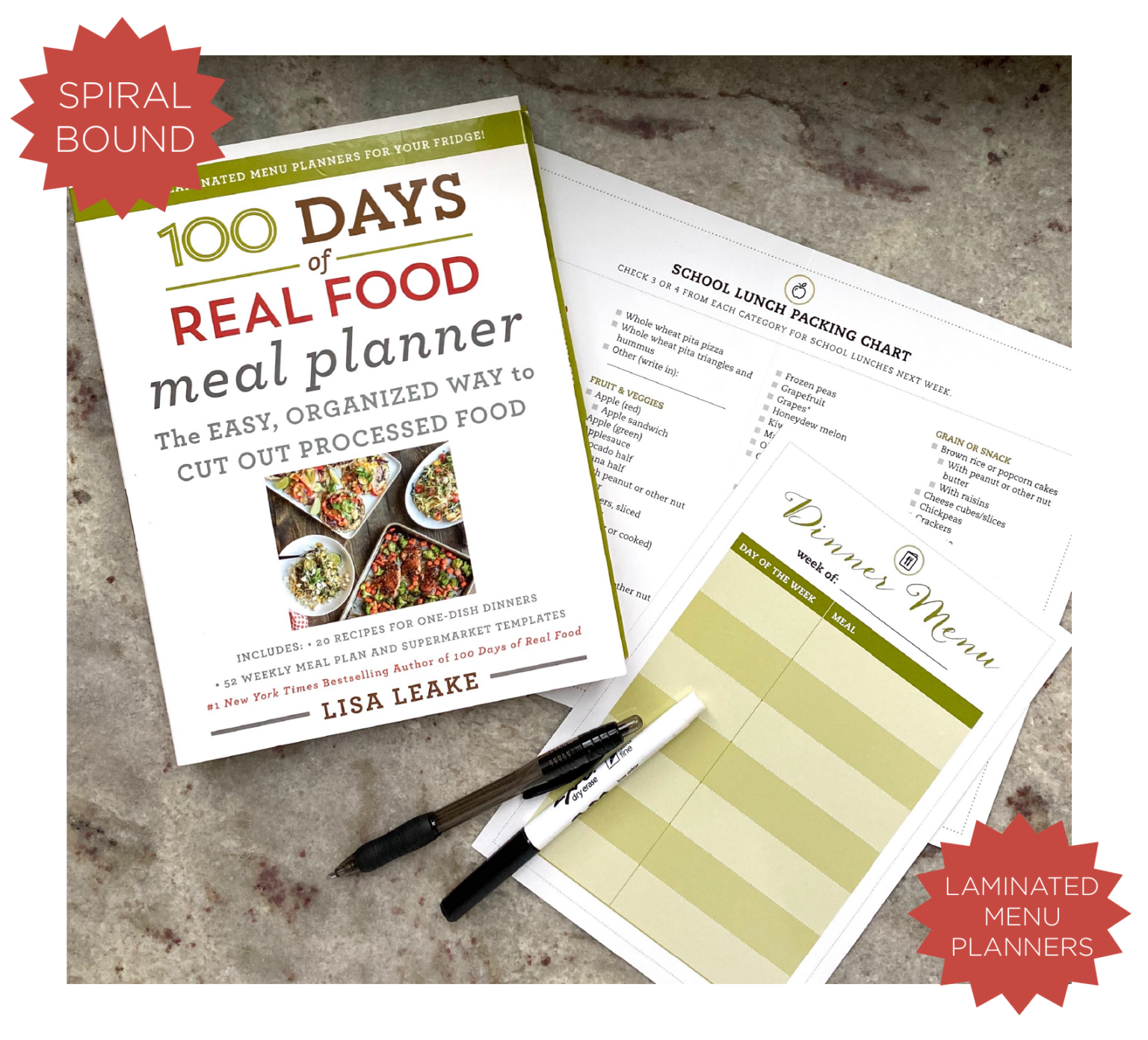 100 Days of Real Food: Meal Planner! ⋆ 100 Days of Real Food