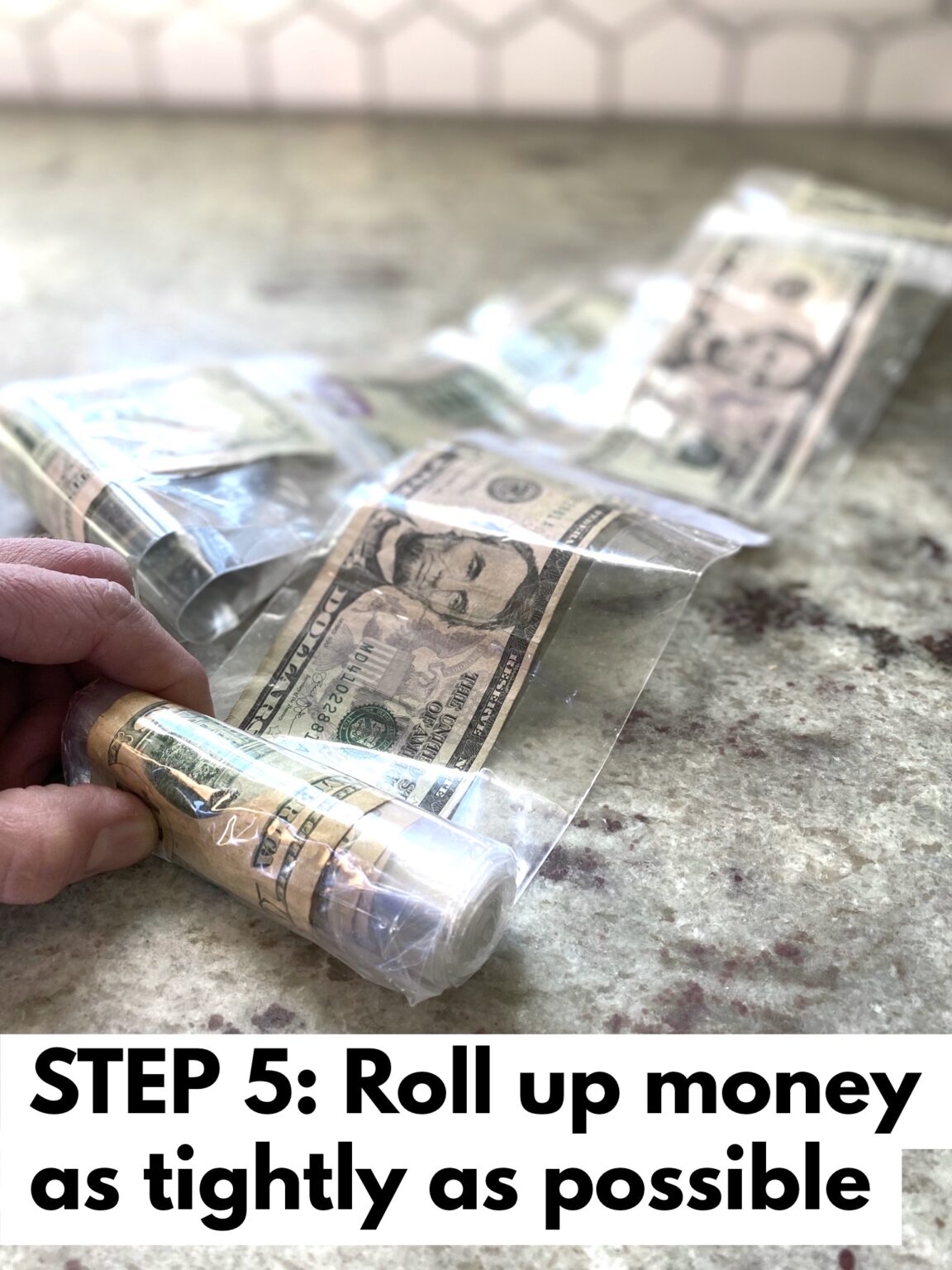 How to Make a DIY Money Cake for a Birthday ⋆ 100 Days of Real Food