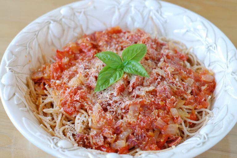 Simple Spaghetti - 100 Days of Real Food