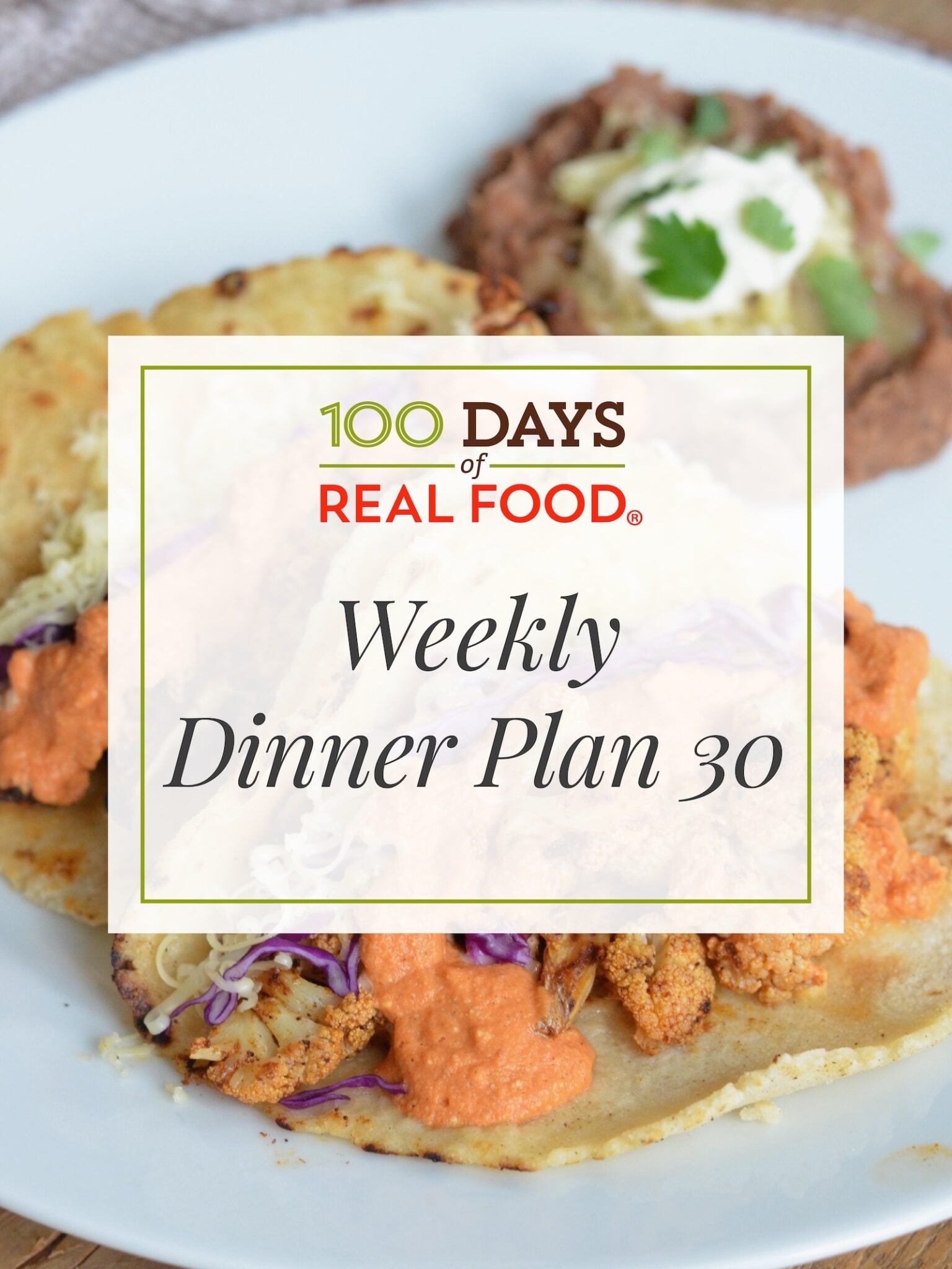 Fresh from the Blog... ⋆ 100 Days of Real Food
