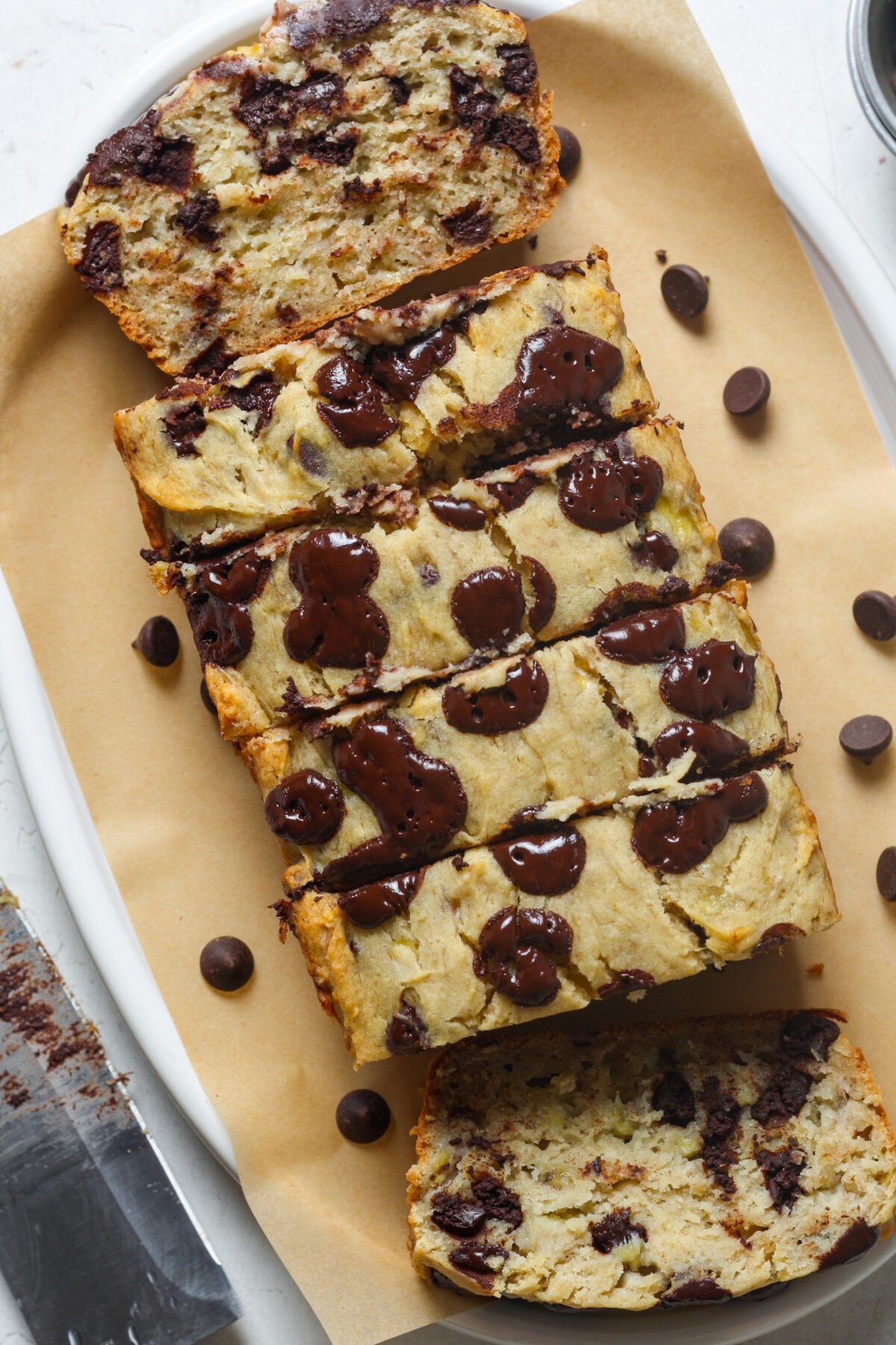 Chocolate Chip Banana Bread ⋆ 100 Days of Real Food