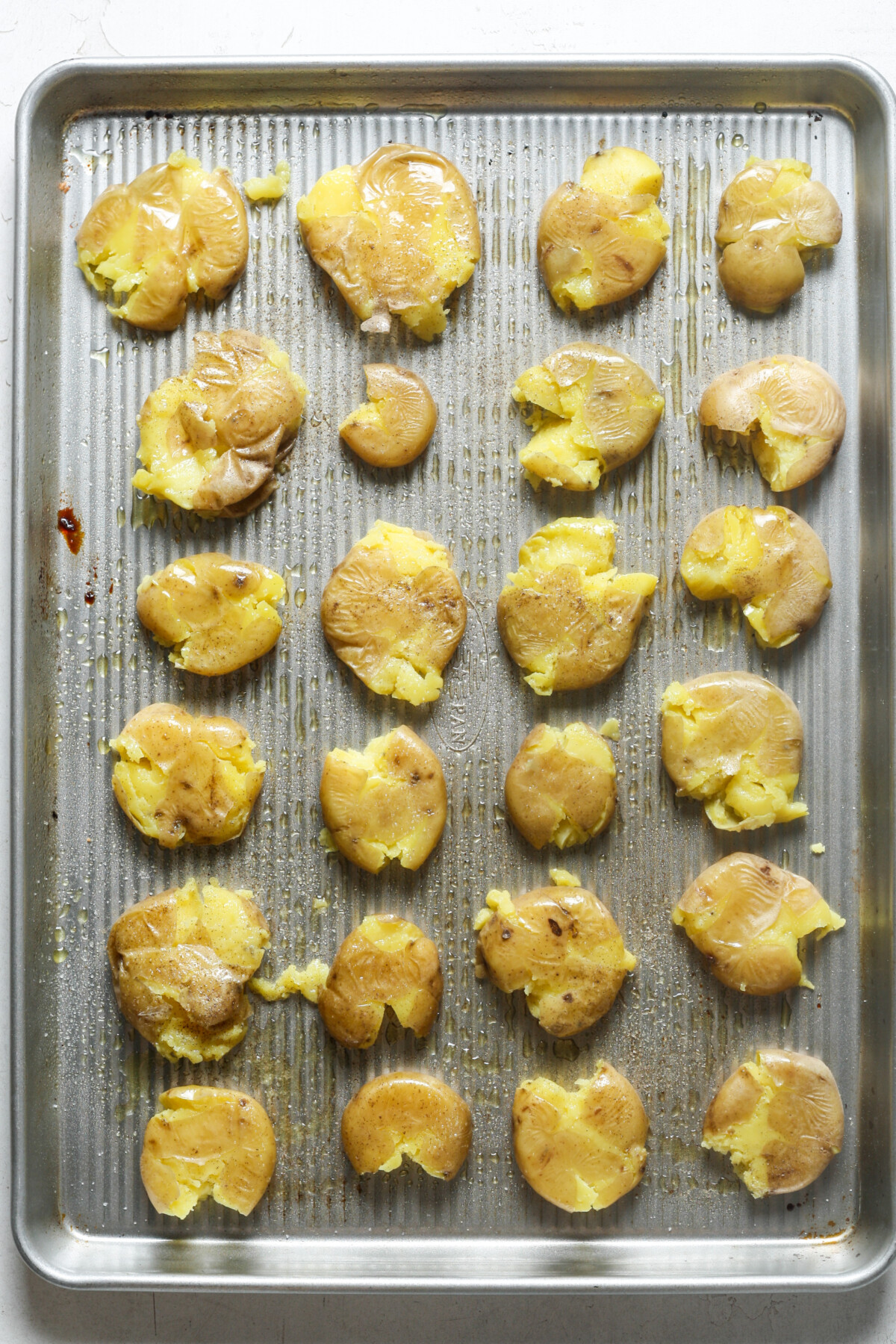 Smashed Potatoes ⋆ 100 Days of Real Food