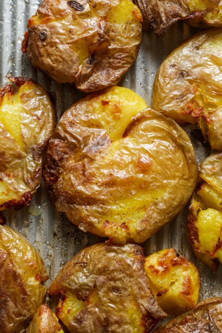 Smashed Potatoes ⋆ 100 Days of Real Food