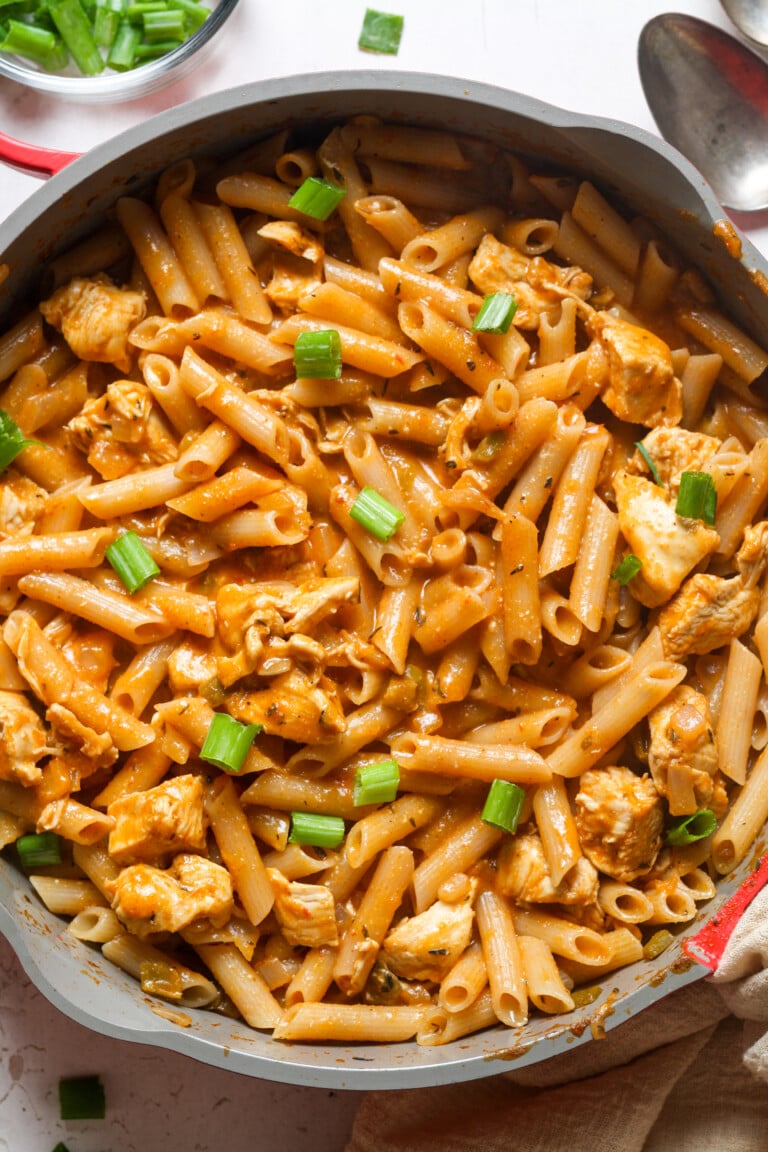 Cajun Chicken Pasta ⋆ 100 Days of Real Food