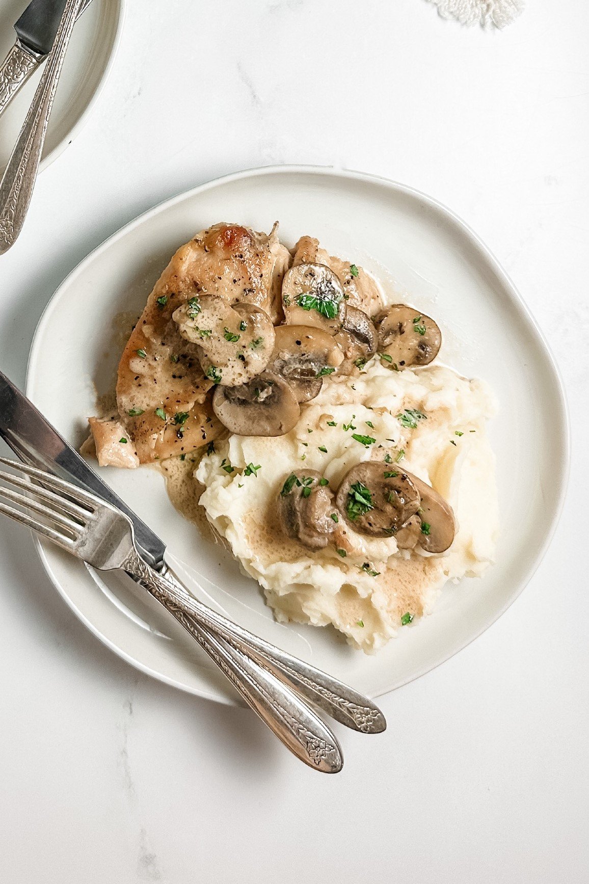 Tasty Weeknight Braised Chicken Marsala