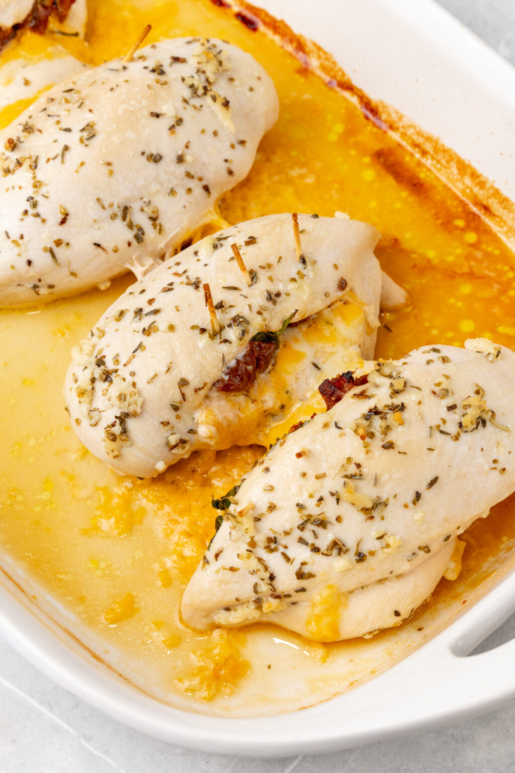 Baked Stuffed Chicken Breast ⋆ 100 Days of Real Food
