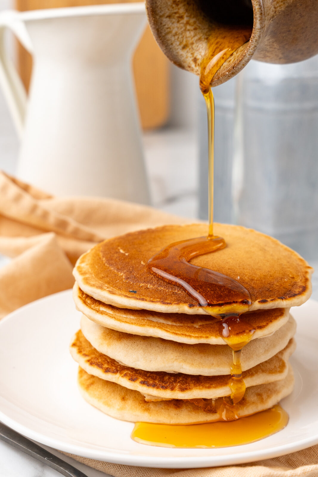Almond Milk Pancakes ⋆ 100 Days of Real Food