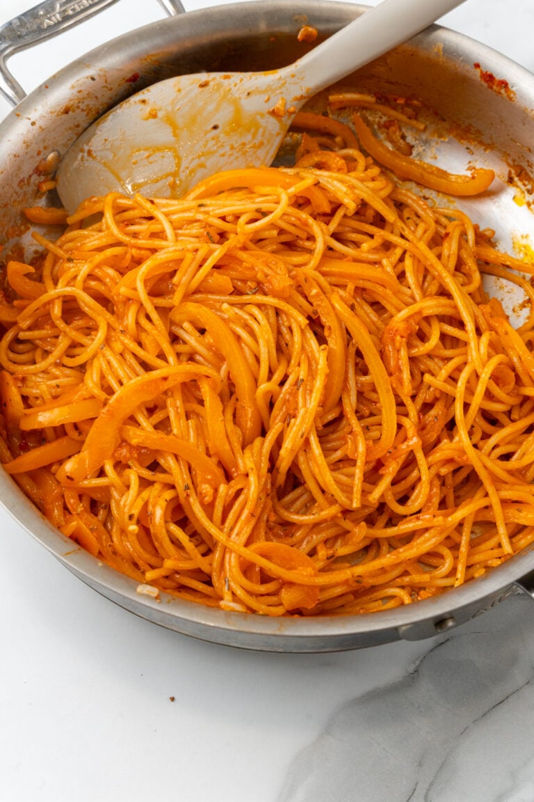 Fried Spaghetti ⋆ 100 Days of Real Food