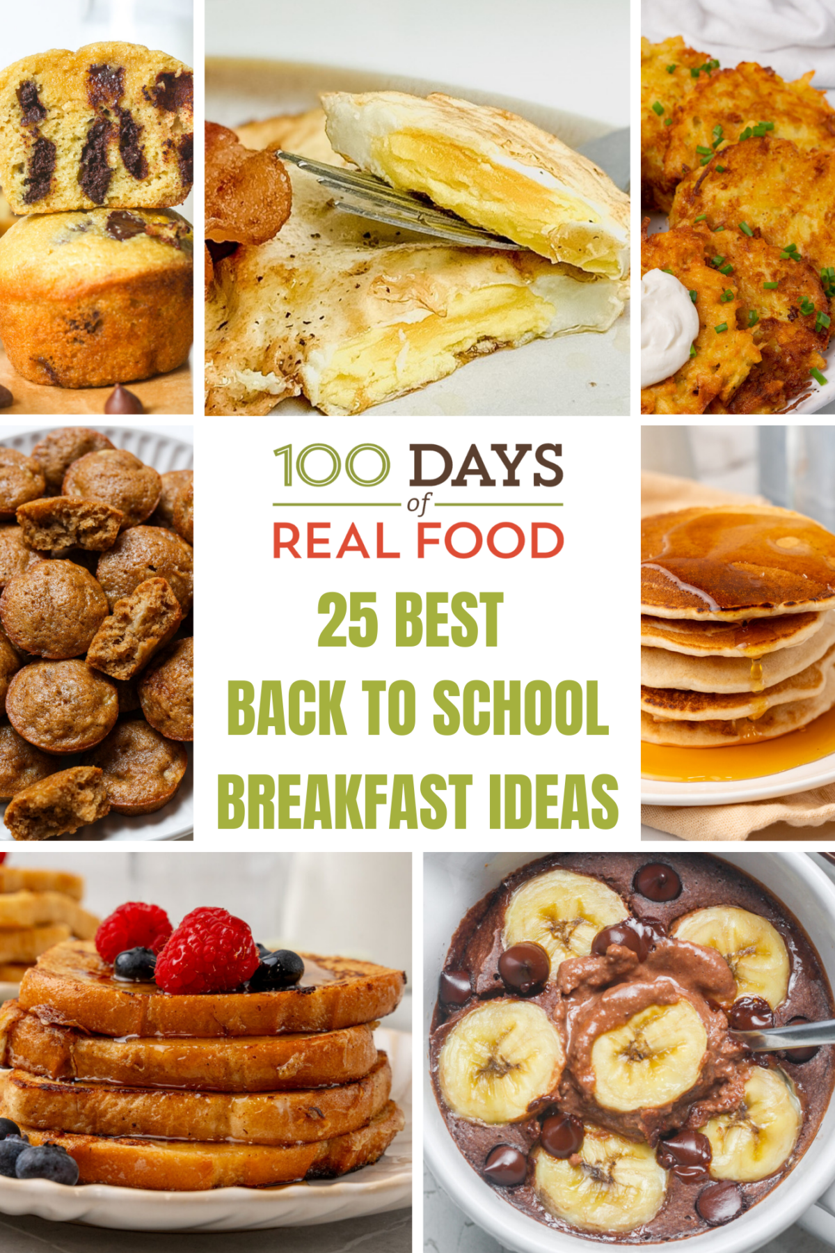 25 Best Back To School Breakfast Ideas ⋆ 100 Days of Real Food