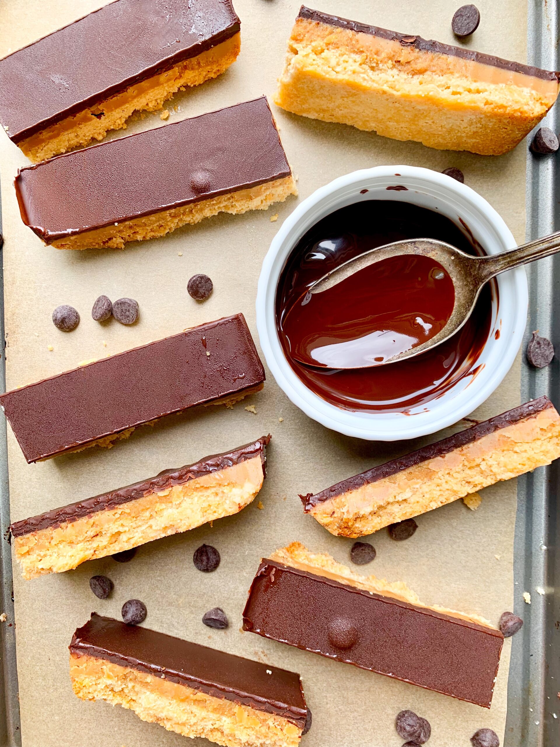 Homemade Twix Bars ⋆ 100 Days of Real Food