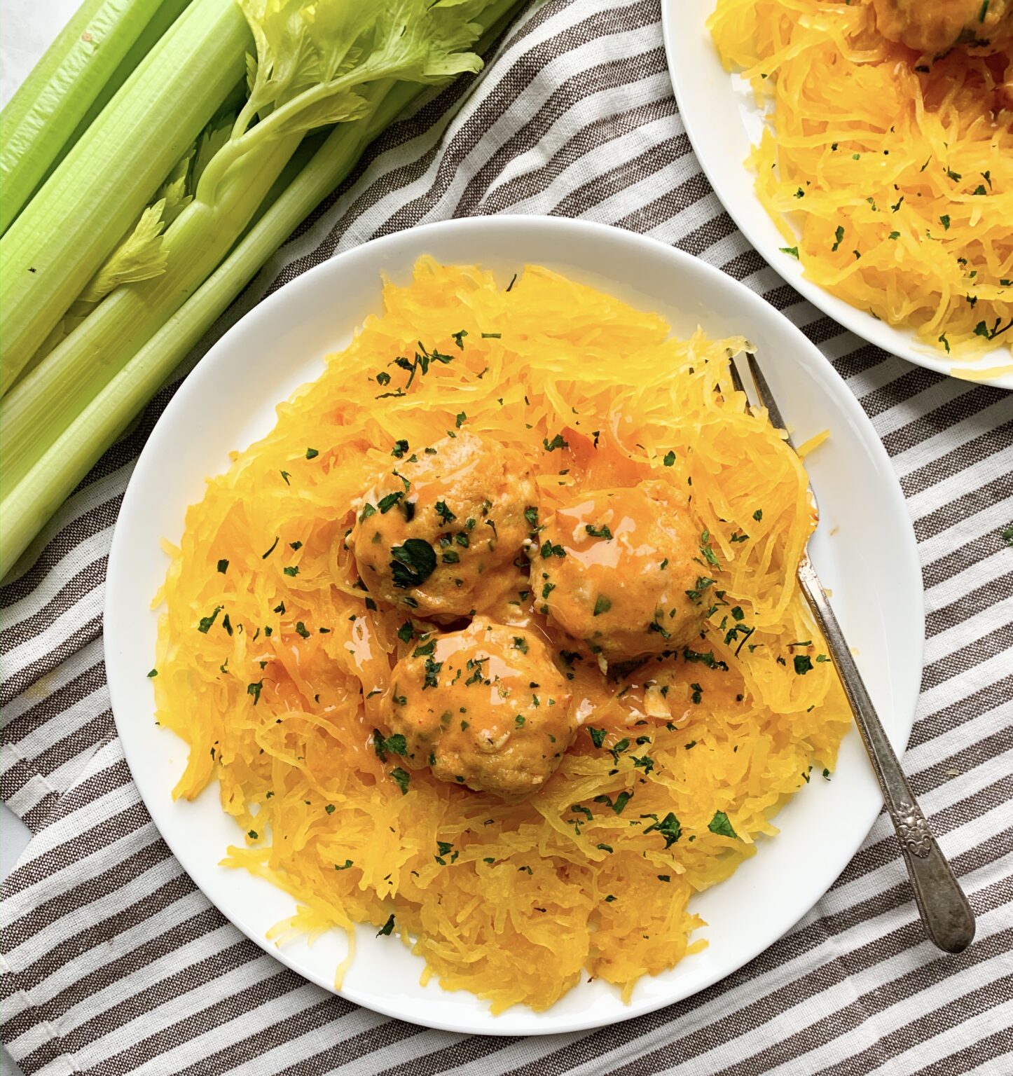 Buffalo Chicken Meatballs ⋆ 100 Days of Real Food