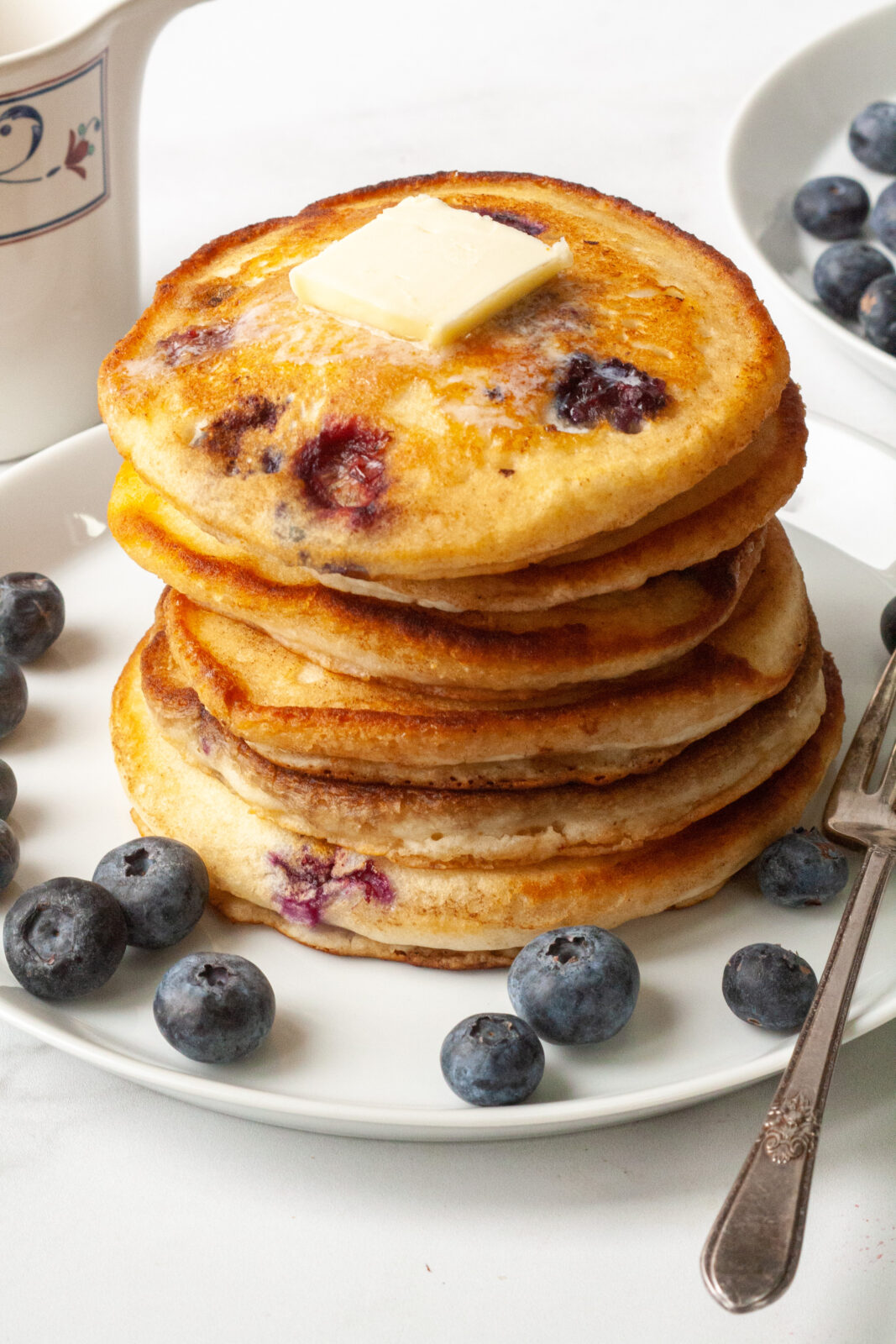 Healthy Blueberry Pancakes ⋆ 100 Days of Real Food